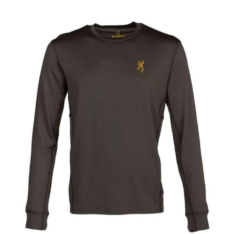 BROWNING MERINO CREW SHIRT - 3XL - Shooter's Choice Pro Shop